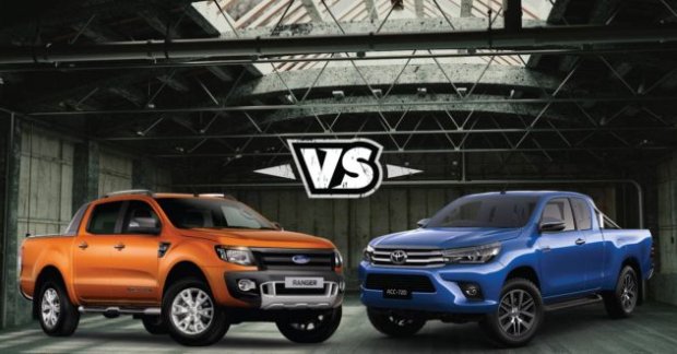 Toyota Hilux Vs Ford Ranger: Kings Of Midsize Pickup Trucks