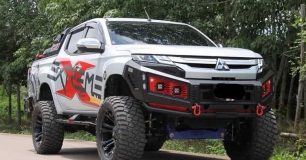 Mitsubishi Strada Modified - Raise The Bar For The Fine Old Rugged Car